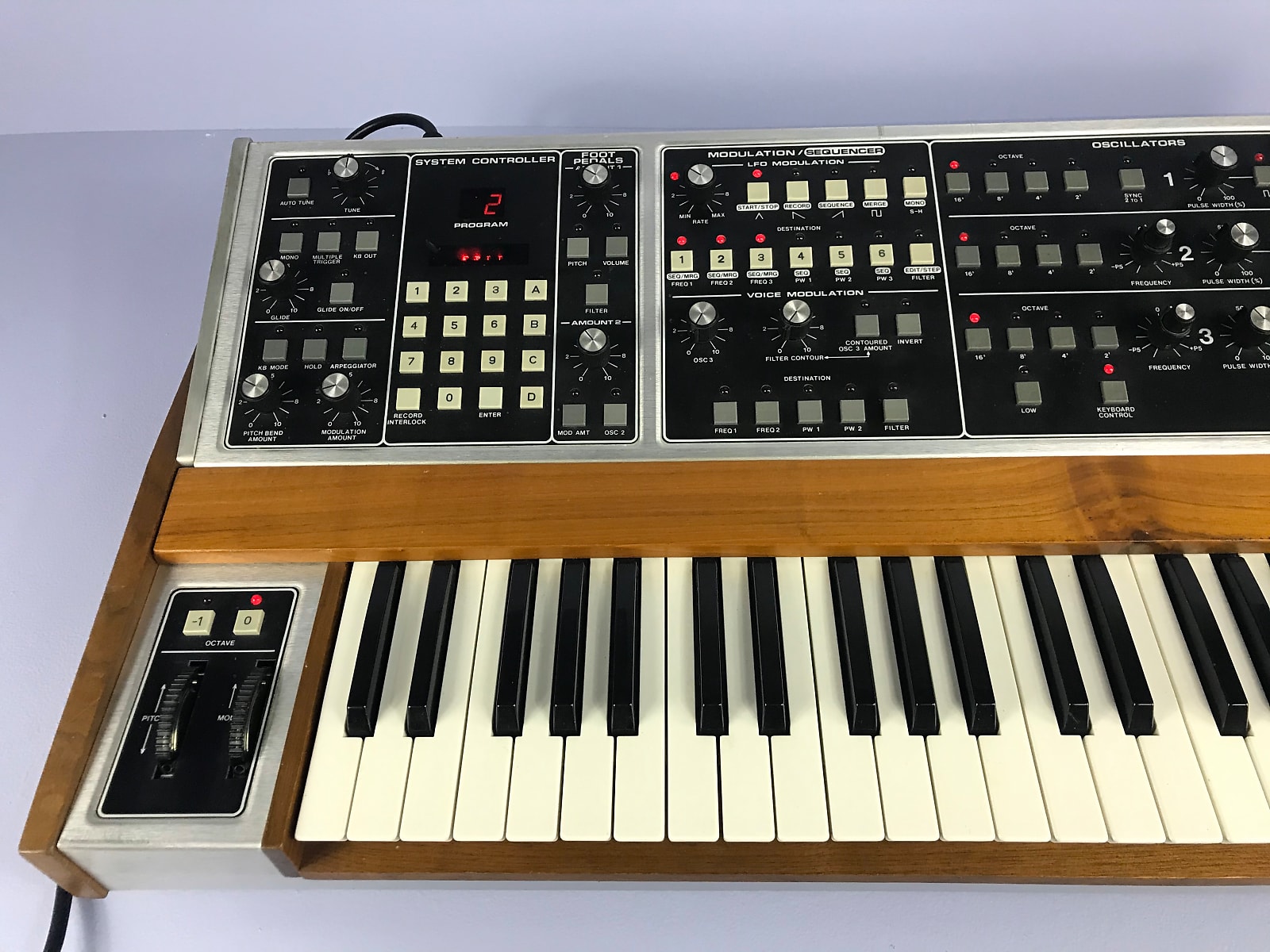 MATRIXSYNTH: Vintage Moog Memorymoog Plus LAMM Lintronics Upgrade SN ...