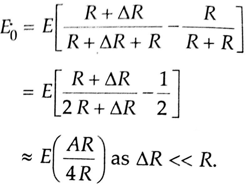 Wheatstone Bridge Method - Measurement of Medium Resistance