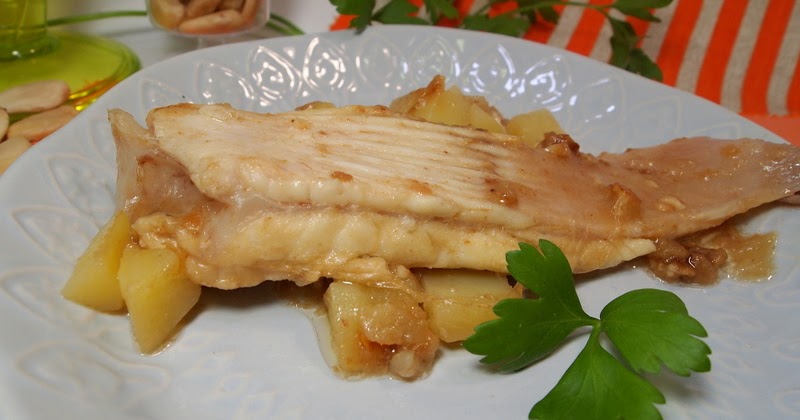 LA COCINA DE PINKY: RAYA GUISADA CON PATATAS