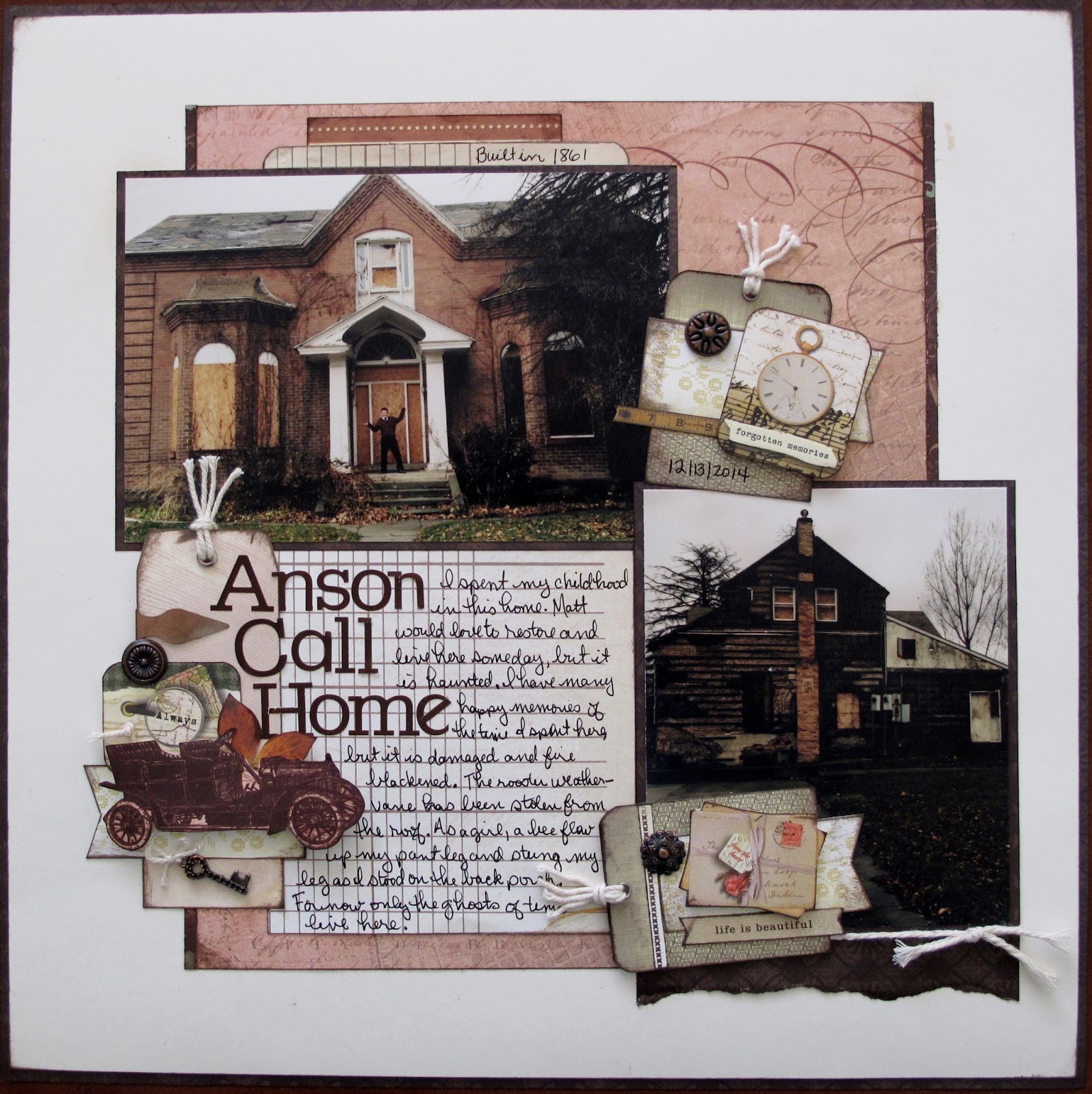 Outside the Fishbowl: Anson Call Home