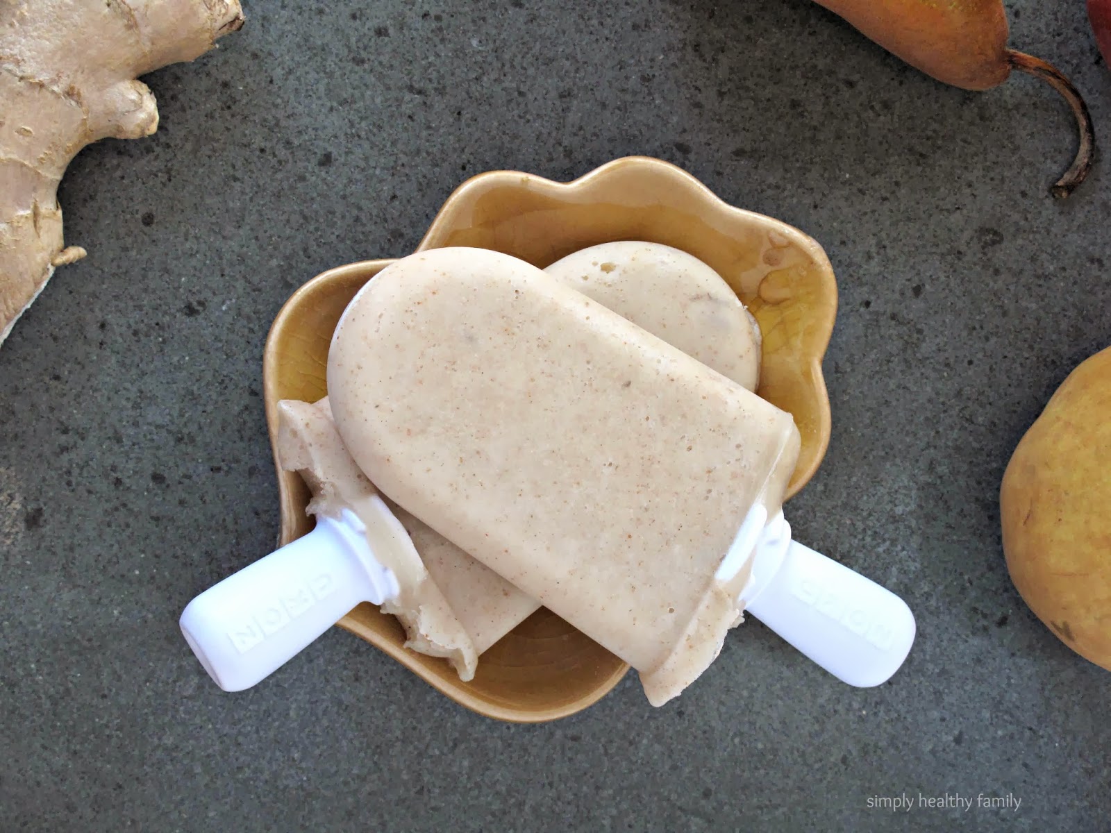 #Recipes: Ginger-Pear Popsicles