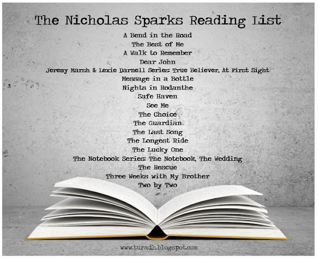 The Nicholas Sparks Reading List