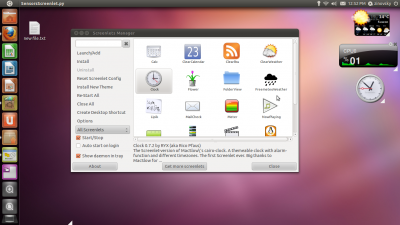 Install New ScreenLets in Ubuntu 11.04 Natty/Ubuntu 11.10 Oneiric ...