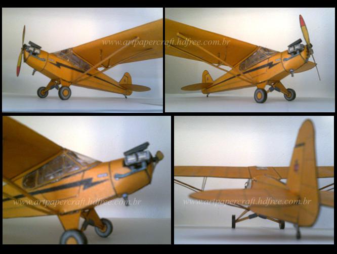 ArtPaperCraft: J3 Piper Cub