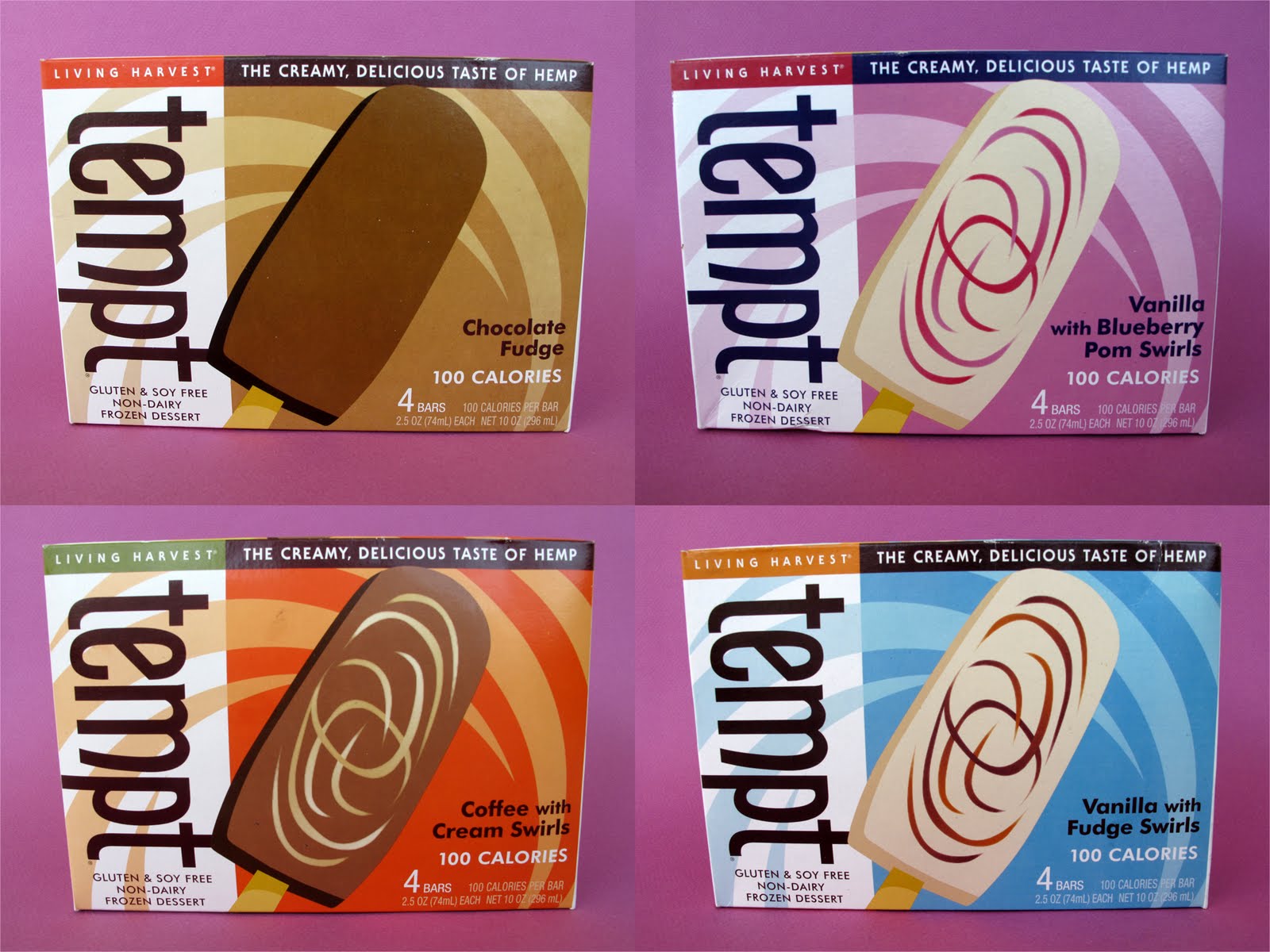 The Laziest Vegans in the World: Living Harvest Tempt Ice Cream Bars