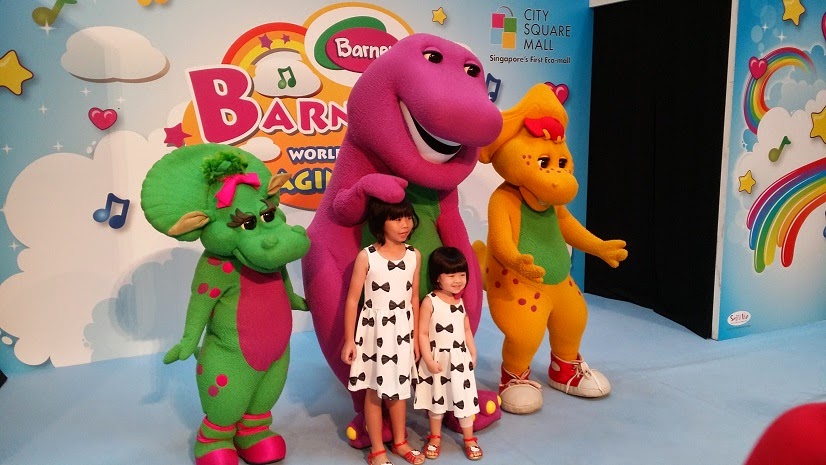 My Dollie Baby: Barney Show at City Square Mall