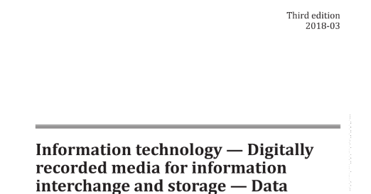 Кто не идёт вперед, тот идёт назад: ИСО: Новая редакция стандарта контроля состояния и миграции ...