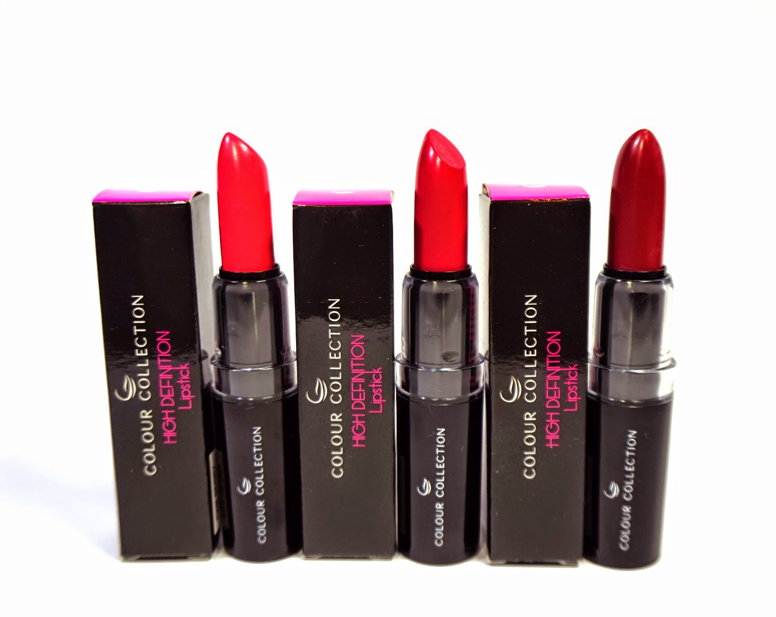 Colour Collection HD Lipstick Review + Swatches