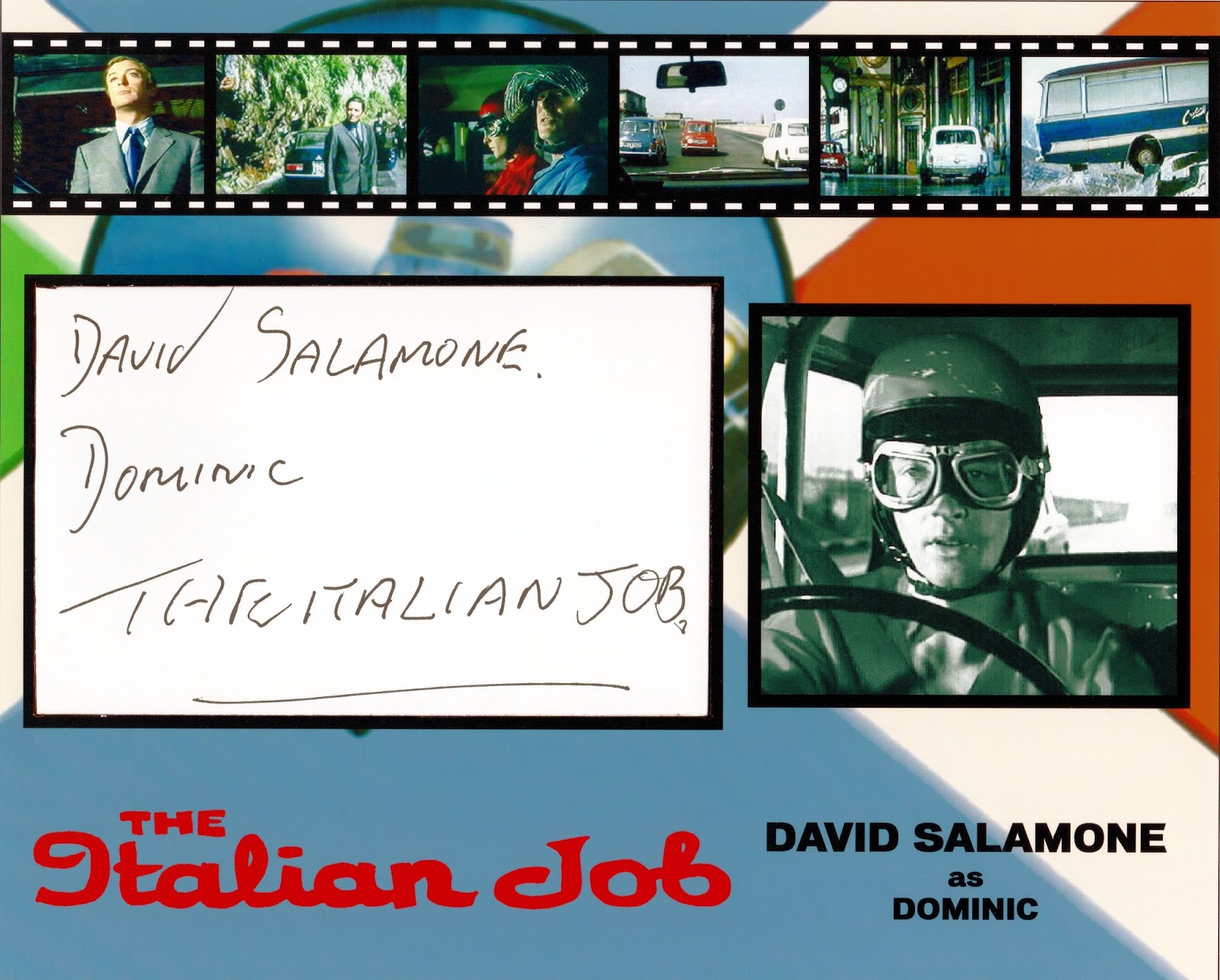 THE SELF PRESERVATION SOCIETY: DAVID SALAMONE - Dominic