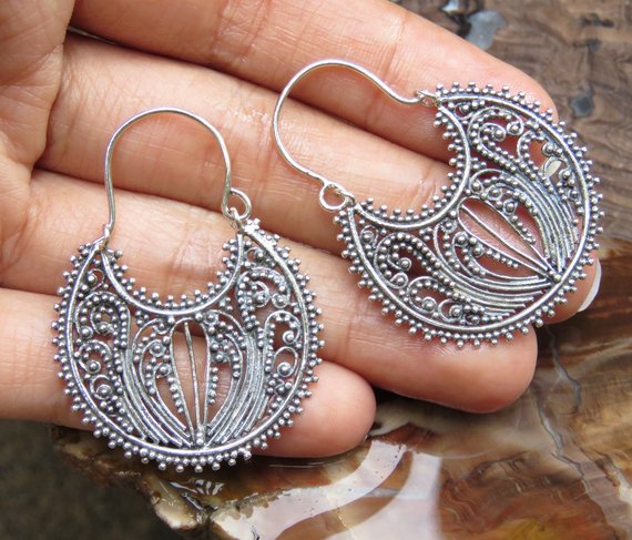 Gorgeous Indonesian Sterling Silver Jewelry by DGSilverJewelry / The ...