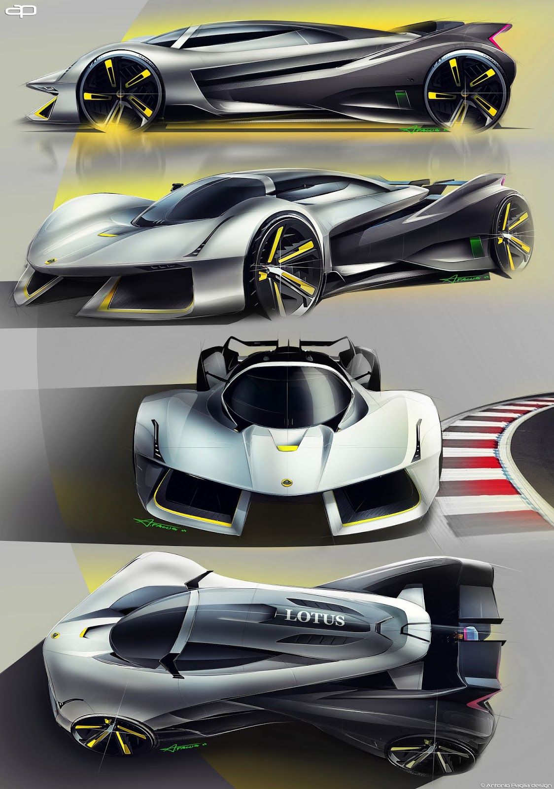 ap design: Lotus Evil Vision GT concept