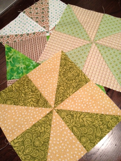 Mighty Distractible: Pinwheel Quilt Blocks