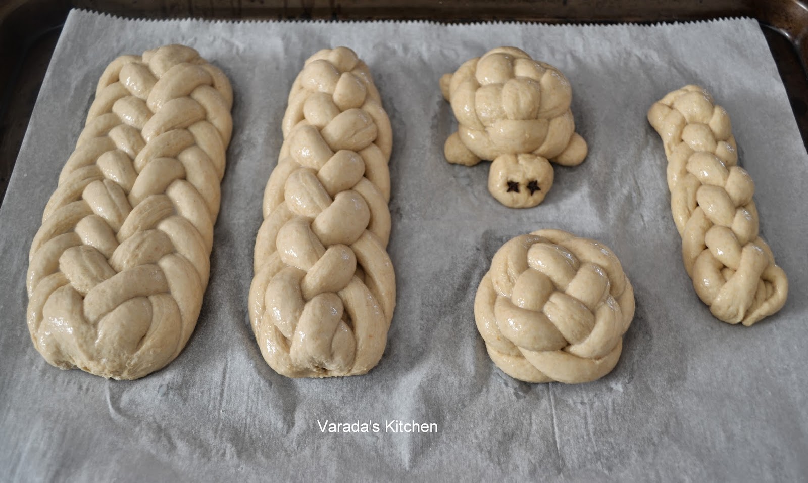 Varada s Kitchen And Garden Braided Bread