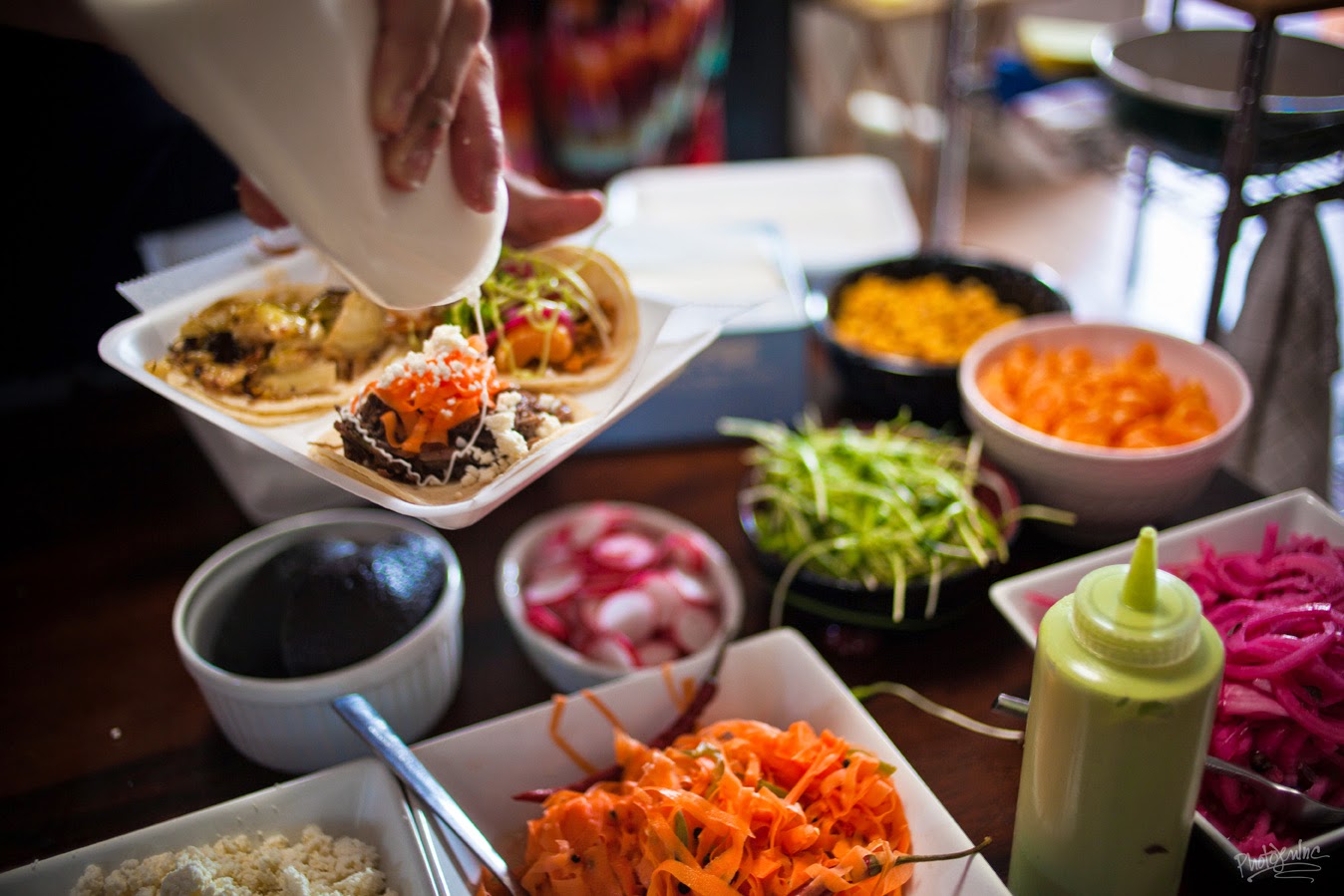 Chow with Xhico: Taco Tasting Pop-up Food Photography