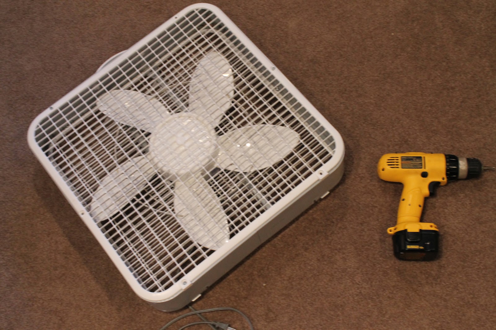 a little of this...: Custom Box Fan