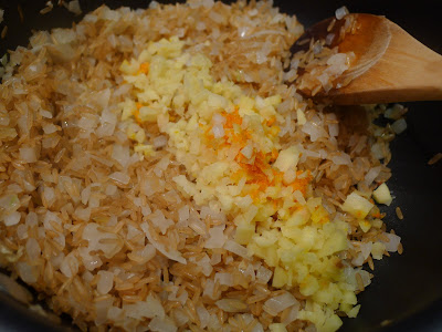 newFOOD tuesdayz: Ginger, Orange Brown Rice