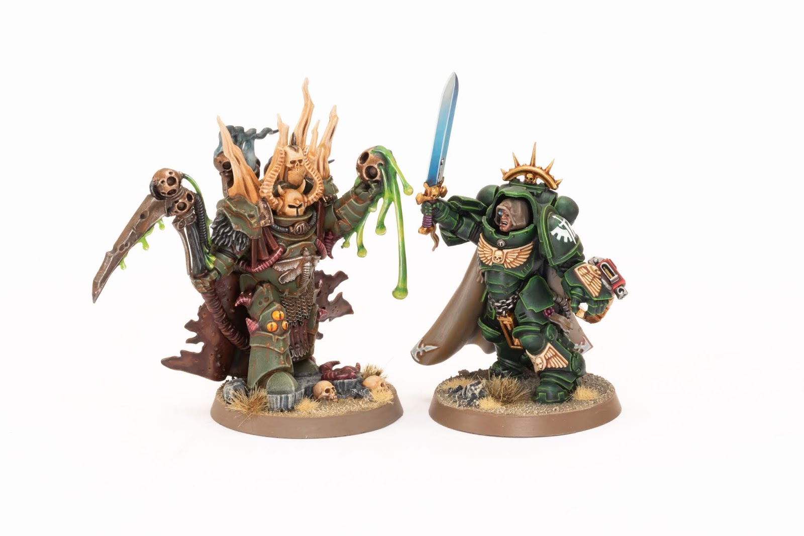 Showcase: Dark Angel Captain in Gravis Armour - Tale of Painters