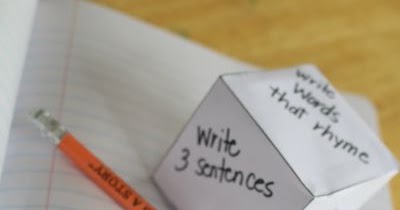 Roll It and Write! Creative Journal Idea | School Time Snippets