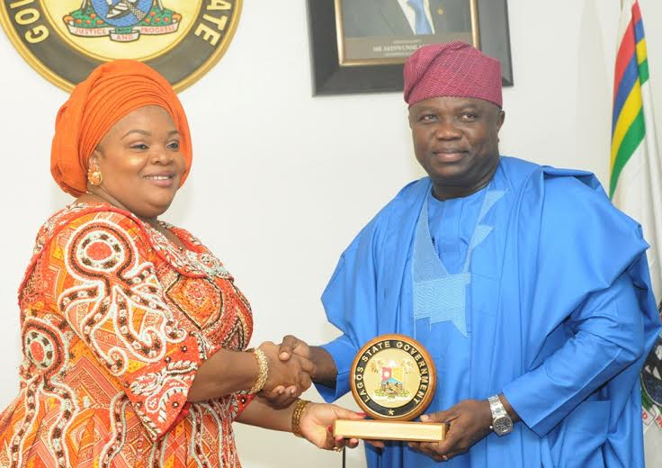 Photos: Gov. Ambode hosts members of the Southern Governors' Wives' Forum
