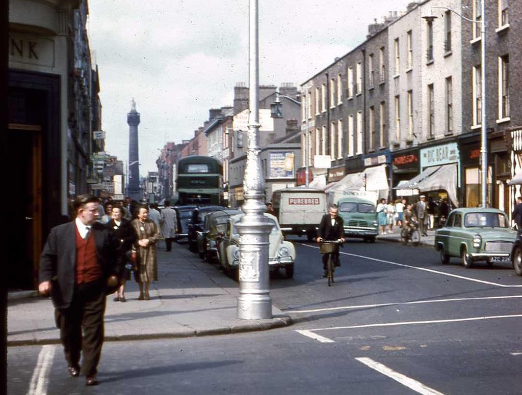 51 Color Photos Capture Street Scenes of Dublin in the 1960s ~ vintage ...