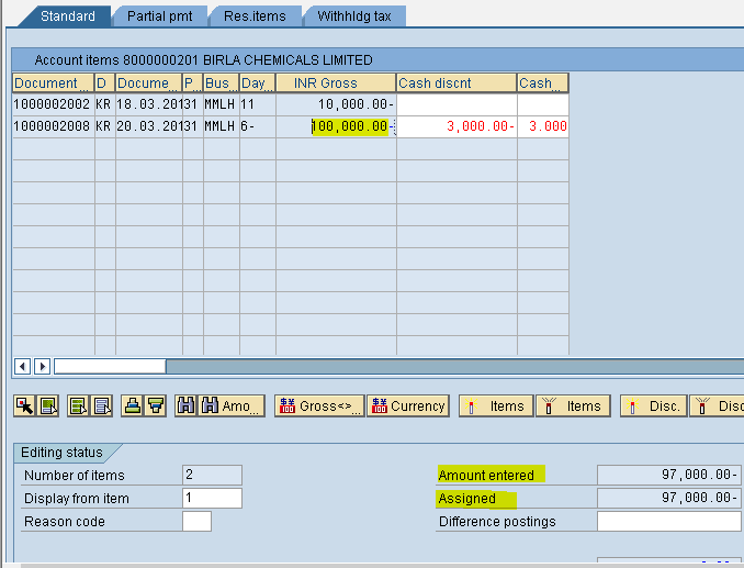 SAP - FICO MODULE LEARNING: Outgoing Payment with Clearing