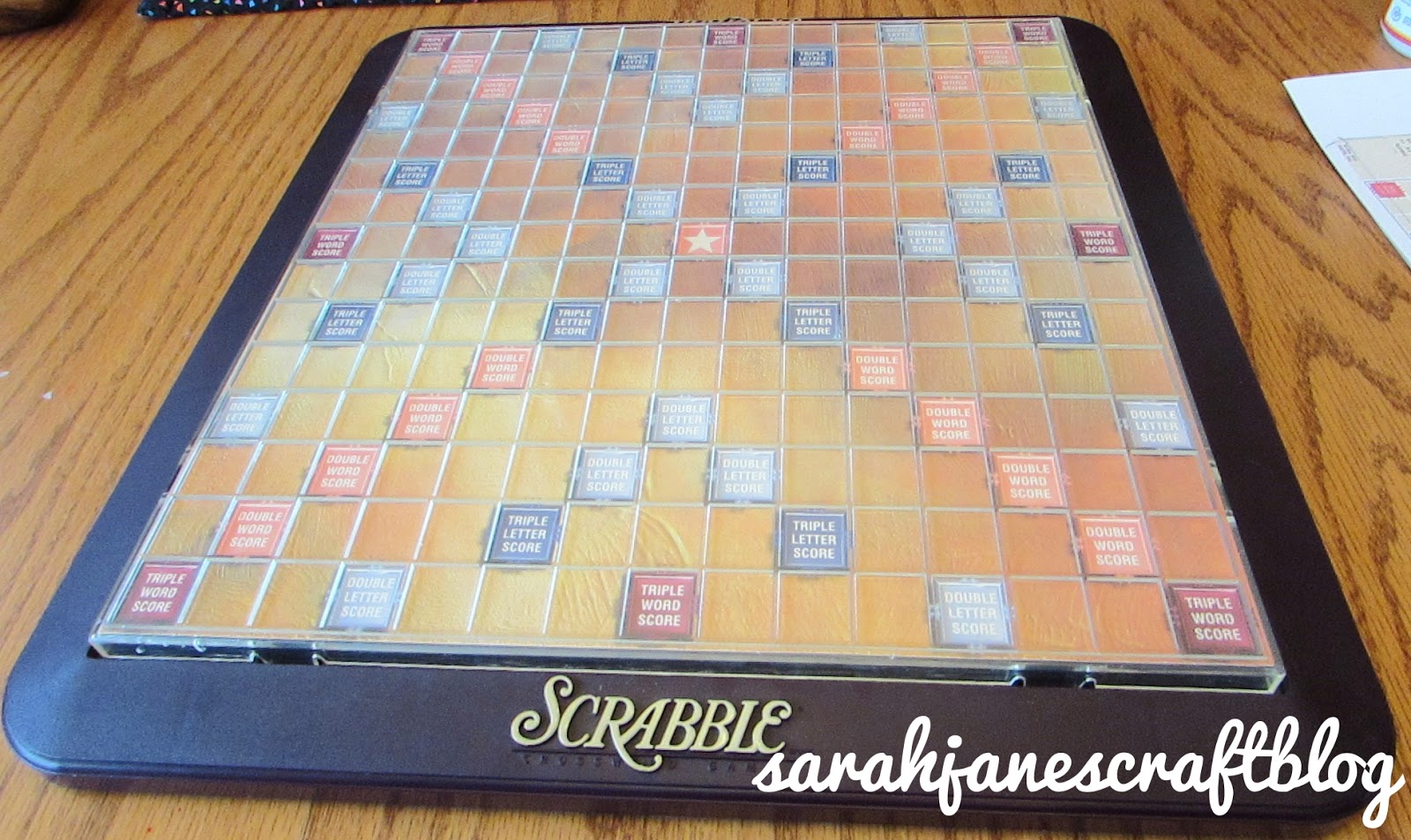 Scrabble Tile Box