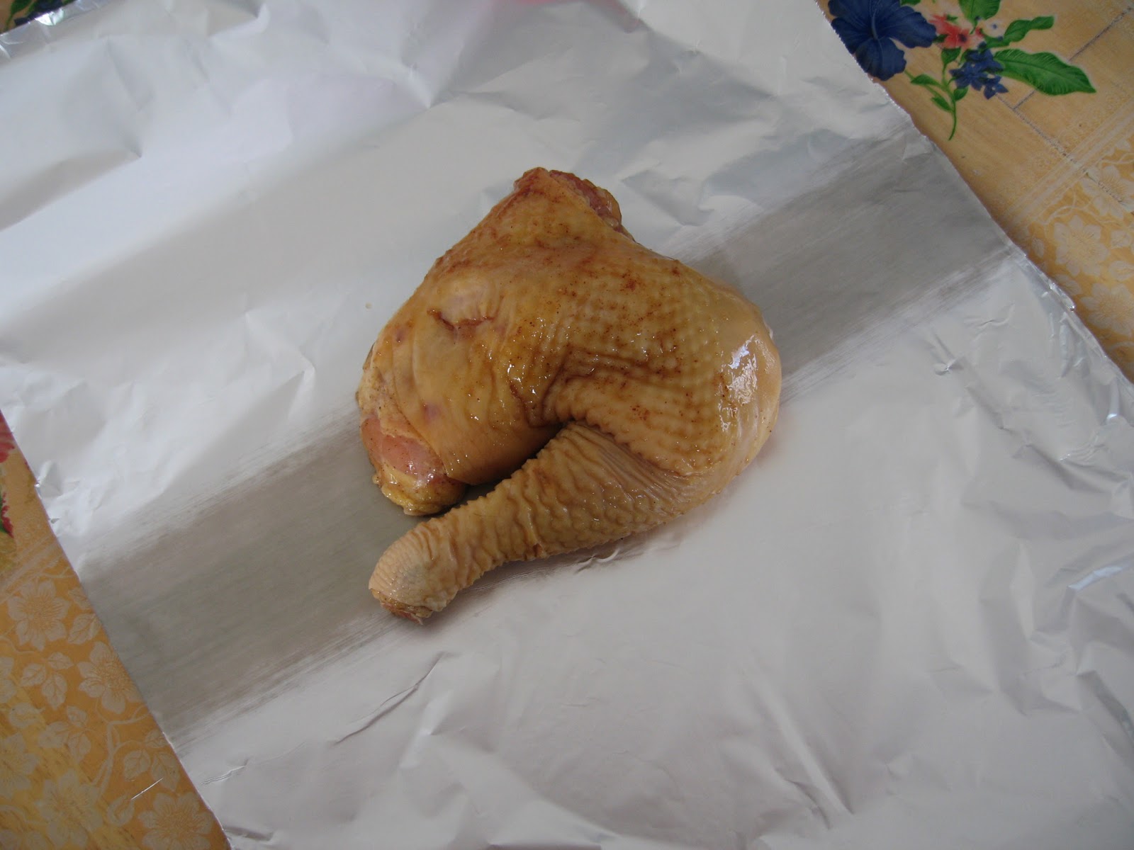 Sumptuous Flavours: Chicken In Tin Foil