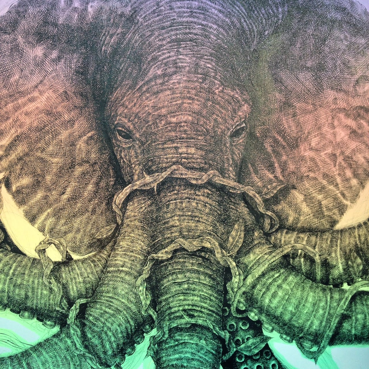 Alexis Diaz unveils a brand new “Octophant” in Wynwood, Miami ...