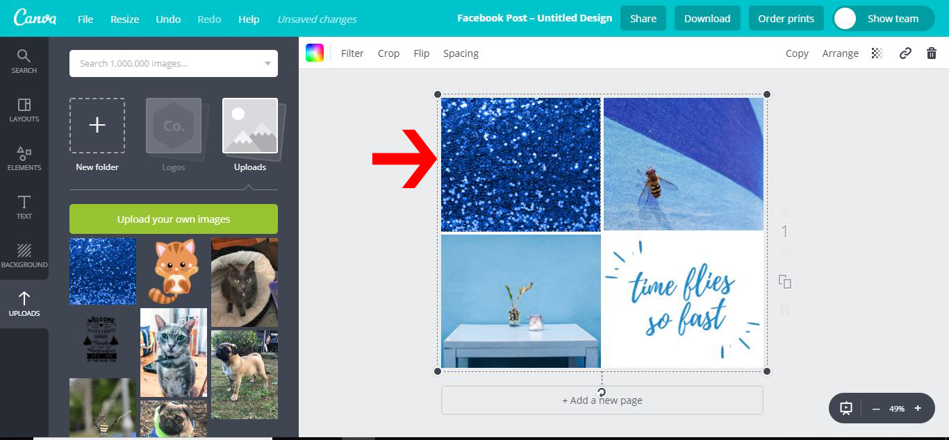 How to use digital papers in Canva | Design Bundles