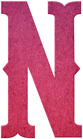 Abecedario Rosa en Fieltro. Pink Alphabet in Felt. - Oh my Alfabetos!