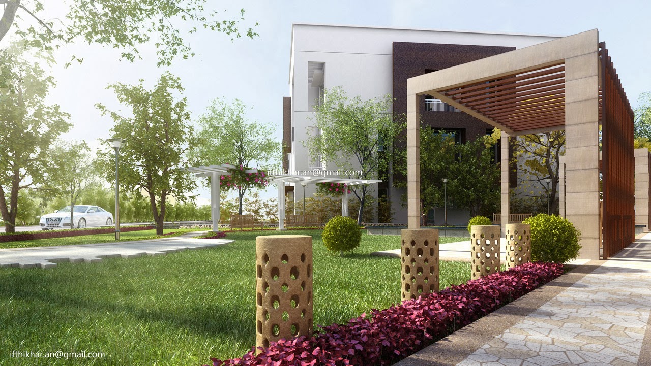 .:Stare:.: Modern Contemporary Landscape designs in 3dsmax Vray ...