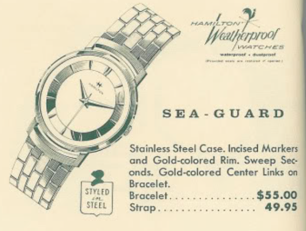 Vintage Hamilton Watch Restoration: 1961 Sea Guard