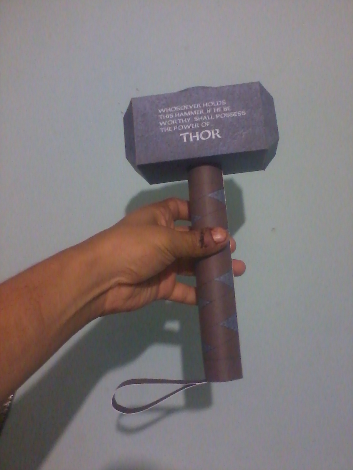 Pepakura Paulo-Sensei: Martelo do Thor Mjhonir