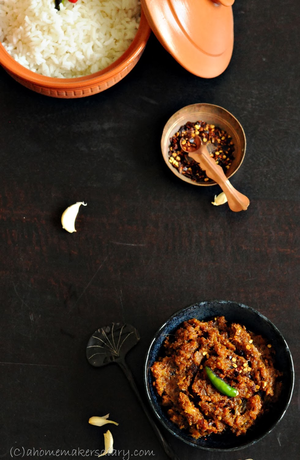 Loitya Macher Jhuri (Spicy Bombay Duck) - A Homemaker's Diary