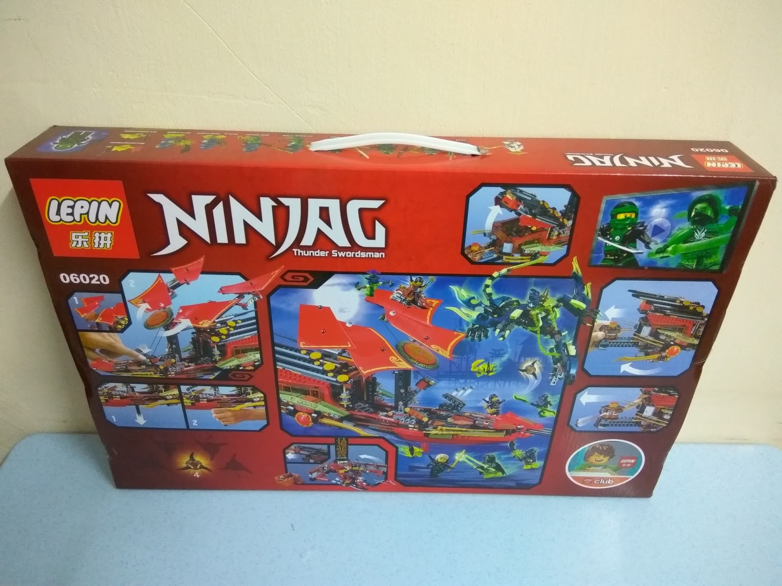 .: Monkeys Can Game :.: LEPIN NINJAG 06020 Final Flight of Destiny's ...