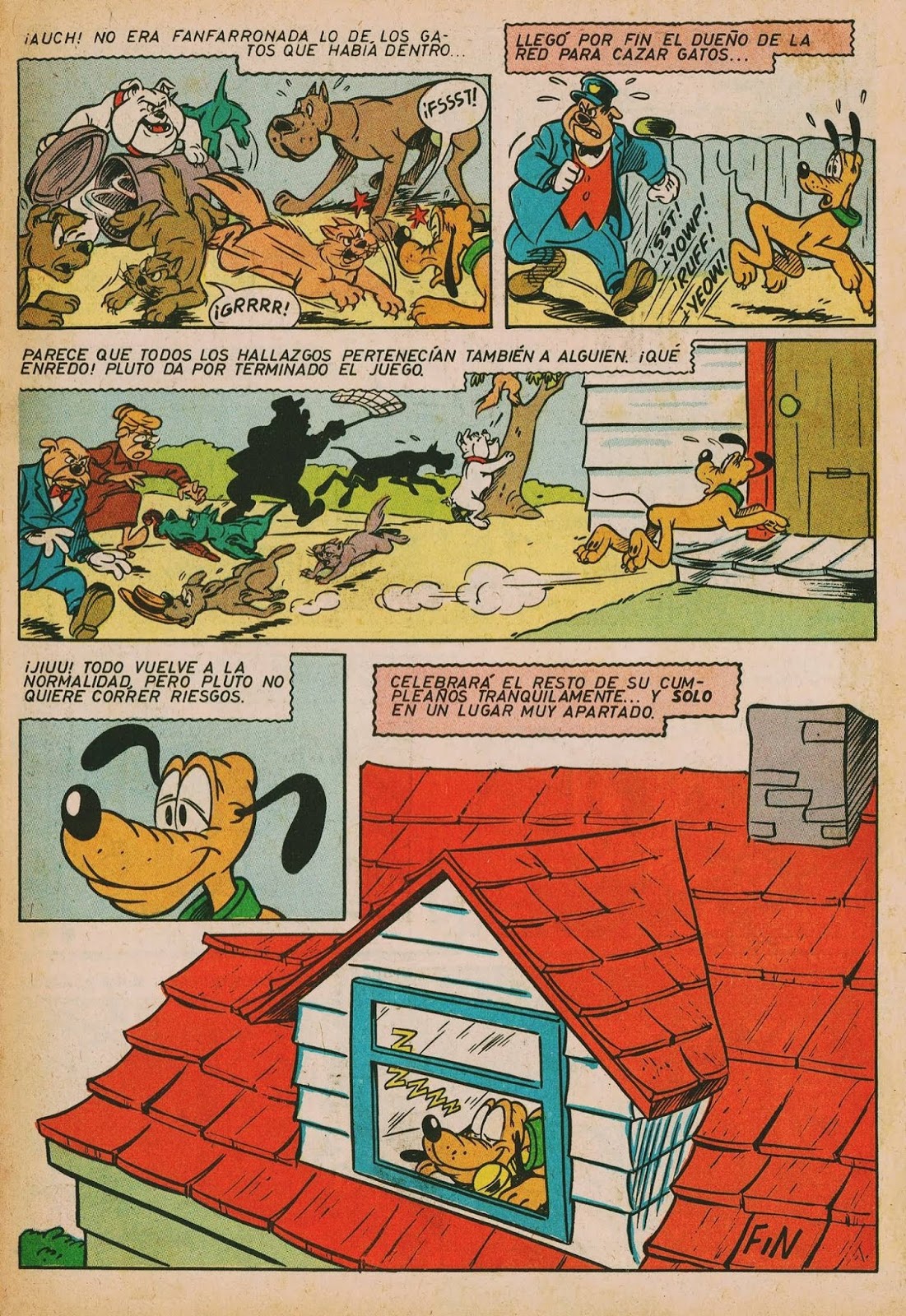 PERROS Y GATOS FAMOSOS: PLUTO COMIC I