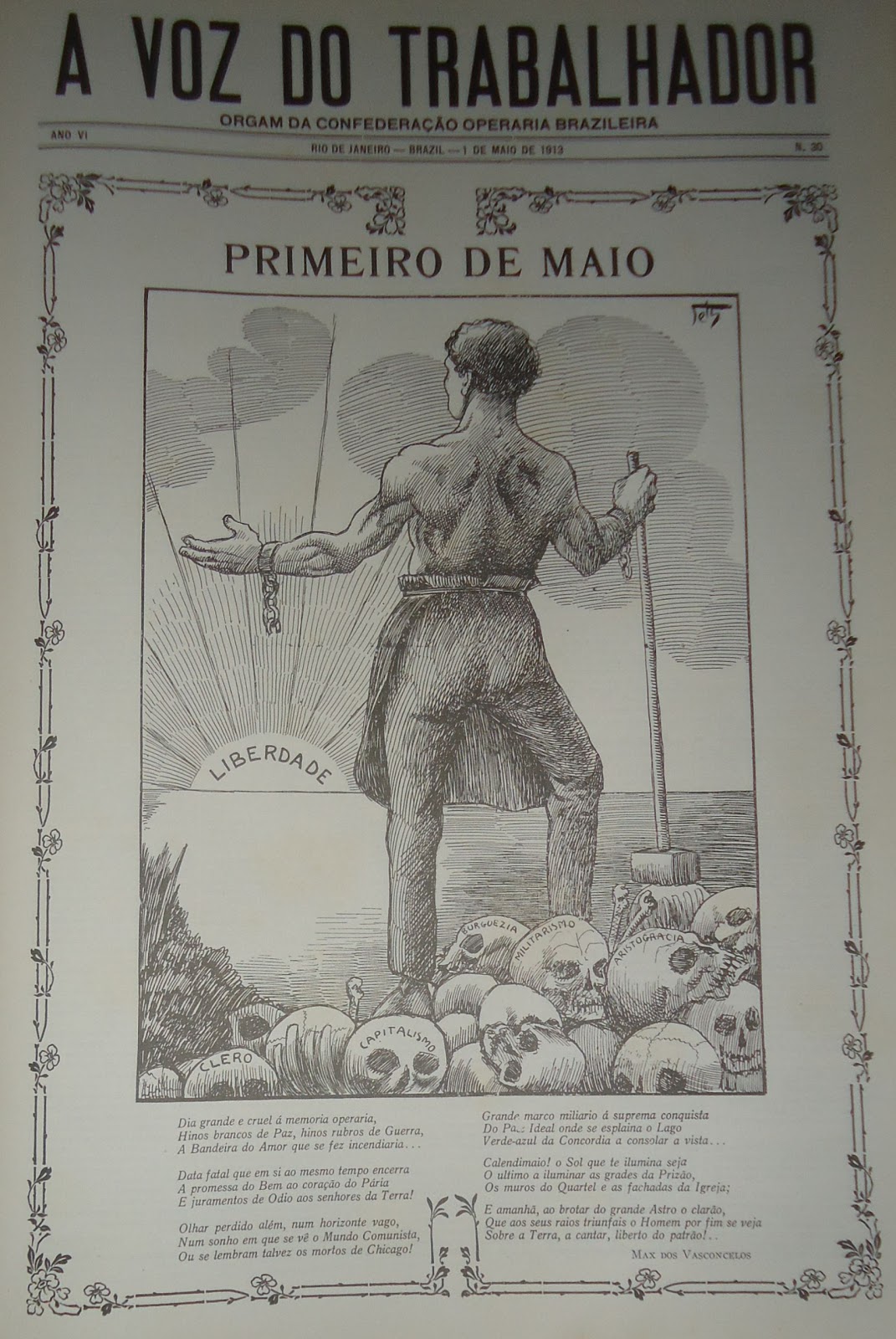 Os Inimigos do Rei: 1º de Maio de 1913 - A Voz do Trabalhador