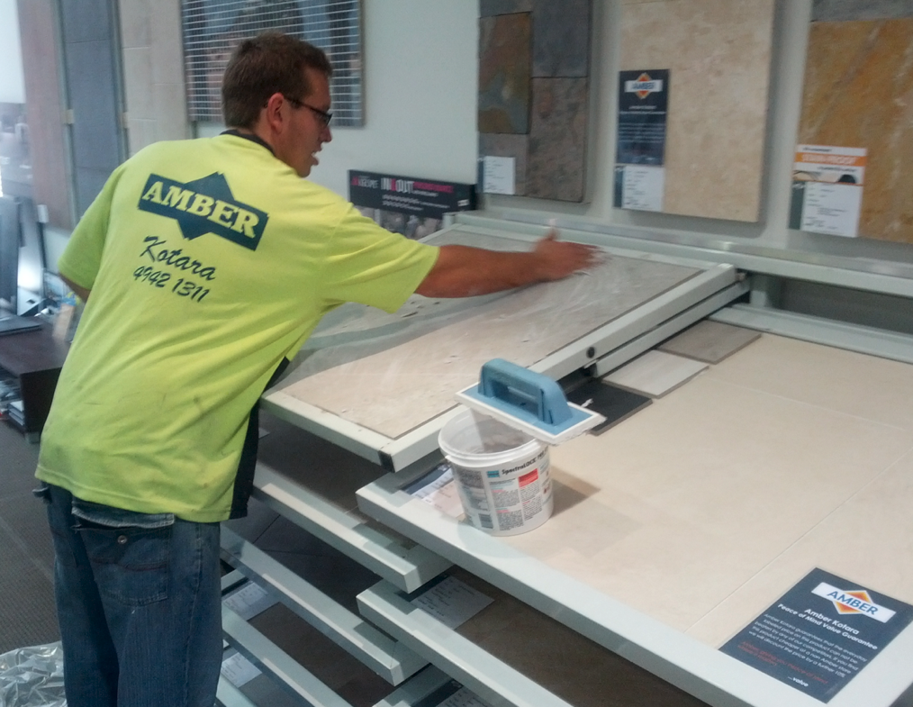 Laticrete Australia Conversations: Stain Proof Grout Displays at Amber ...