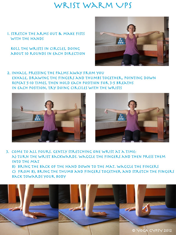 The Itinerant Yogini: Simple excercises for wrist pain