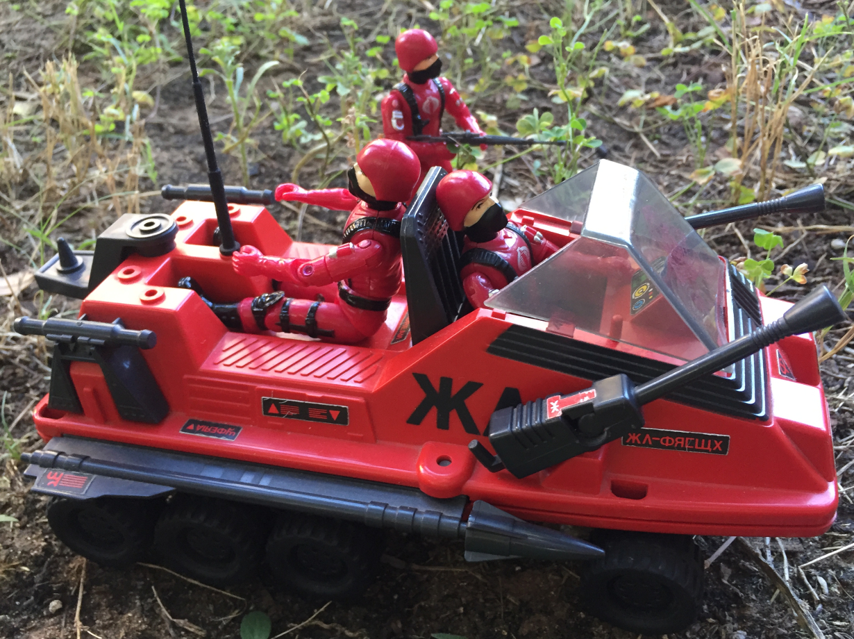 Forgotten Figures: Red Shadows Shadowtrak - European Action Force Exclusive