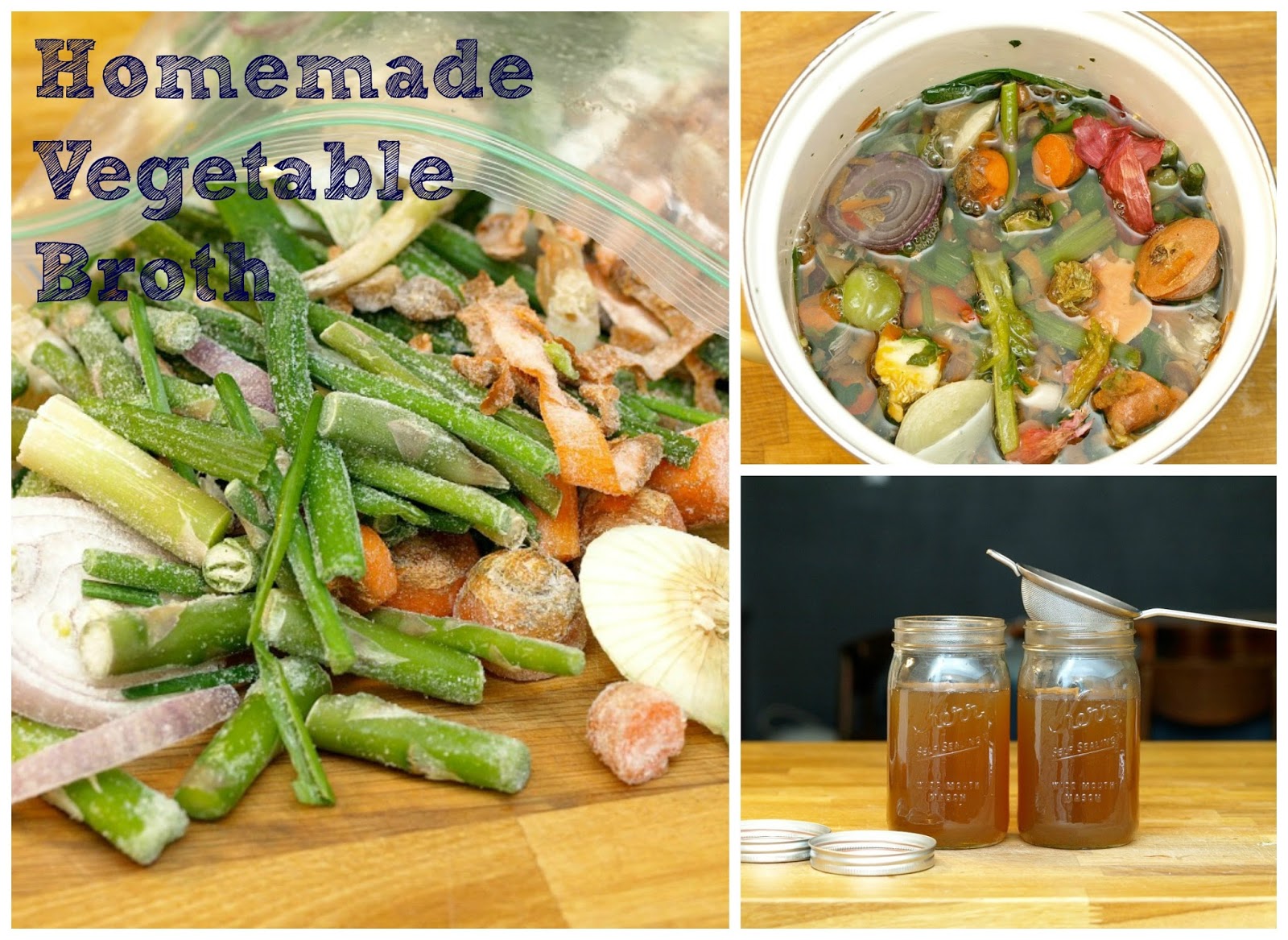 Homemade Vegetable Broth » This Little Miggy