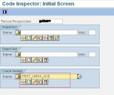 SAP ABAP Central: Creating code inspector Check Variant for client specific naming conventions
