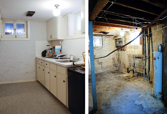 The Basement: Demolition Done! - Rambling Renovators