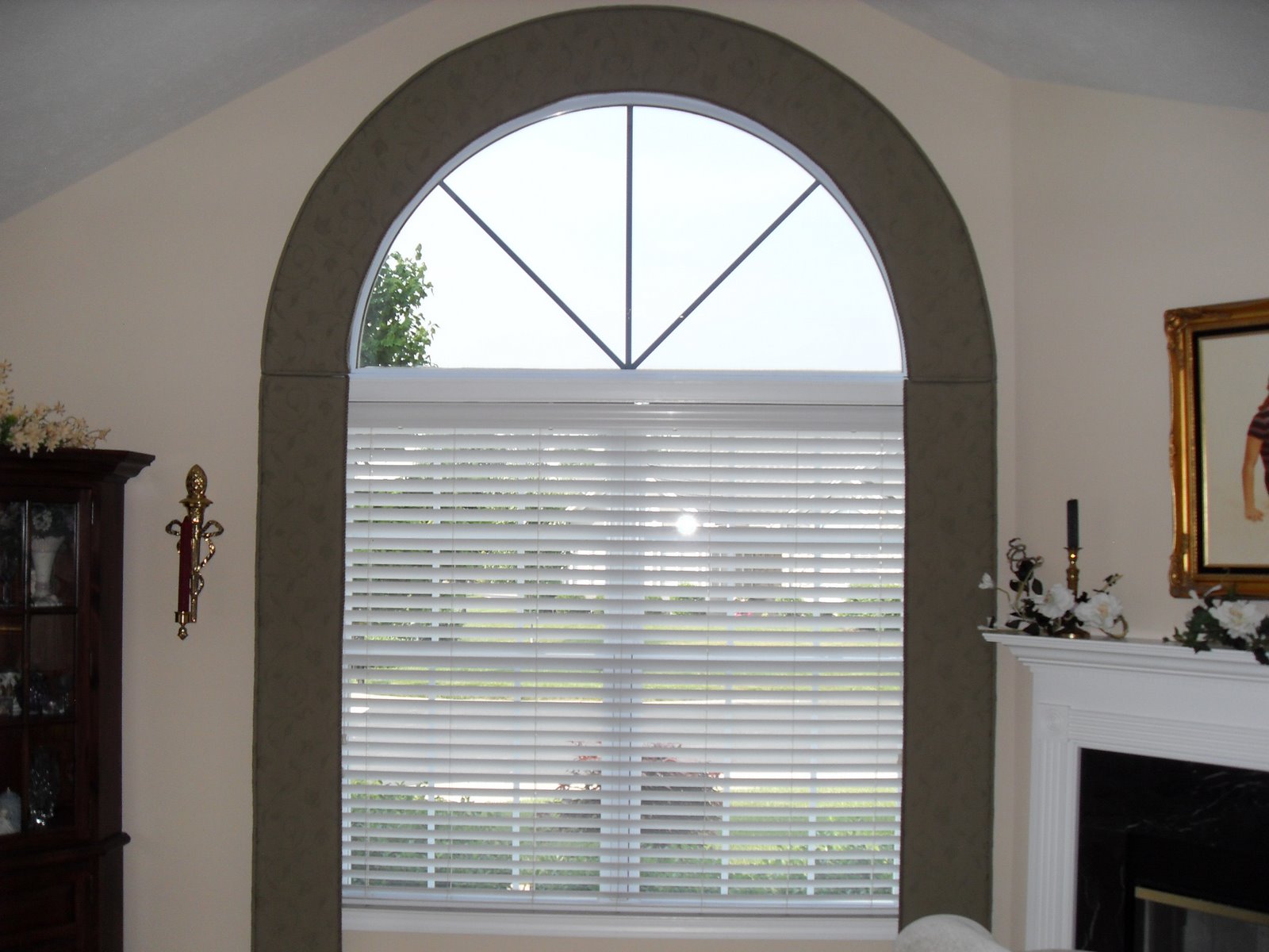 Louisville Blinds and Drapery: Arched Cornice