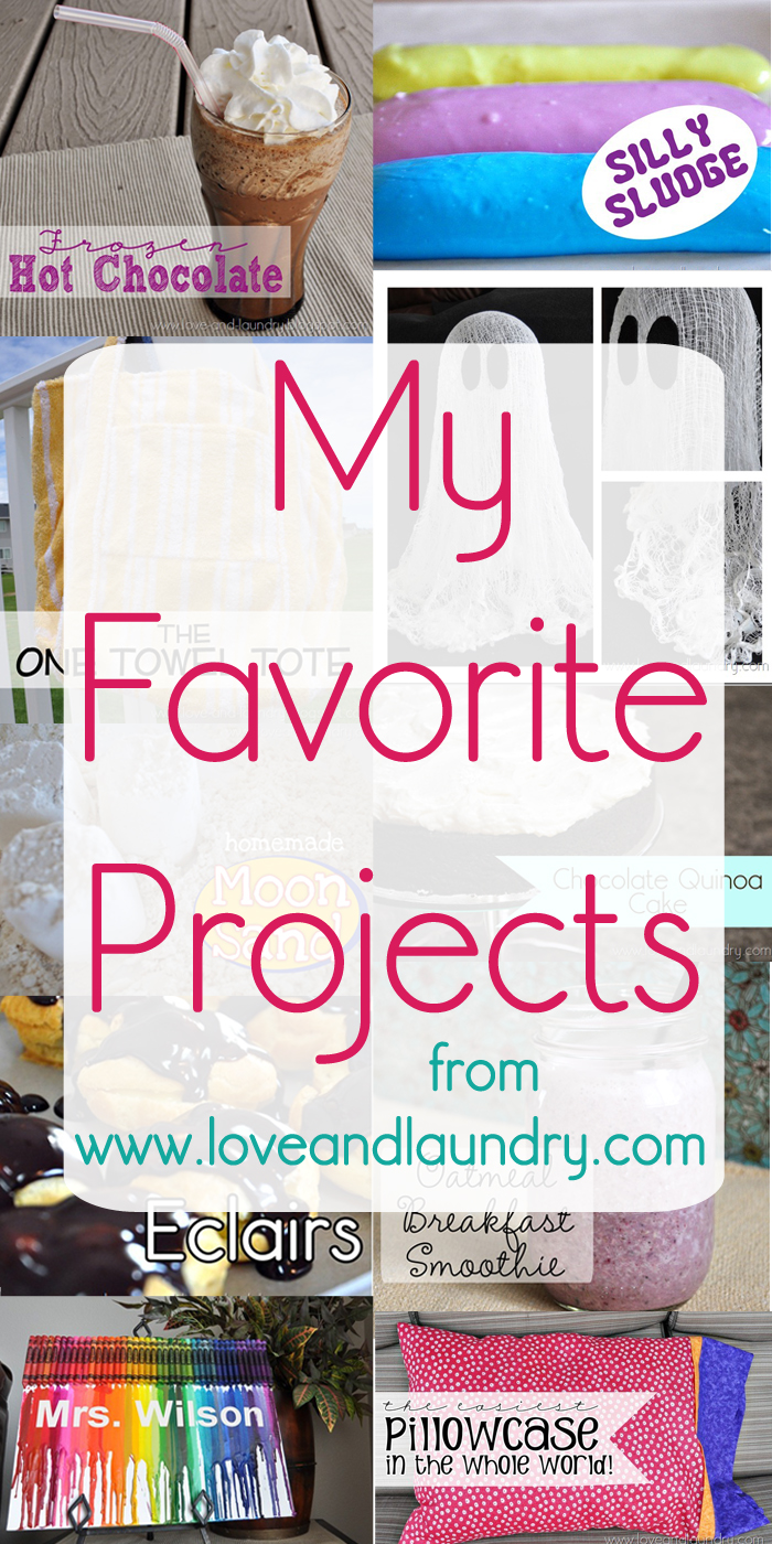 My Favorite 10 Projects (from my first year of blogging) - Love and Laundry