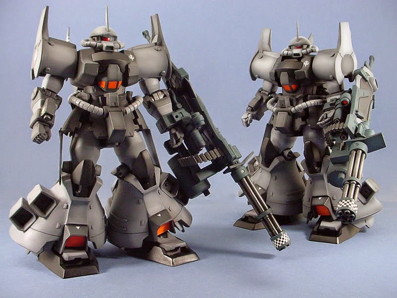 Victorious Secret's Modeling Blog: 1/100 MS-07H-8 Gouf Flight Type