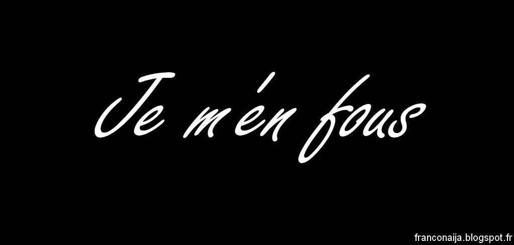 French Touch: Je m'en fous