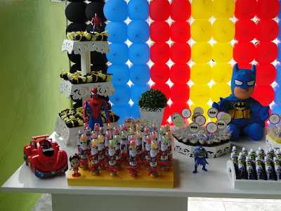 Festejar Ateliê de Festas e Lembrancinhas: Tema Super Heróis