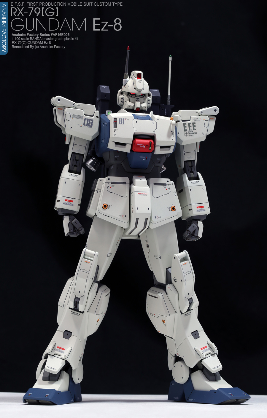GUNDAM GUY: MG 1/100 RX-79[G] Gundam Ez-8 - Customized Build