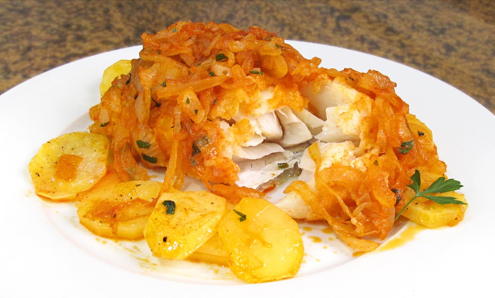 HOY COCINA LA YAYA: BACALAO CON PATATAS